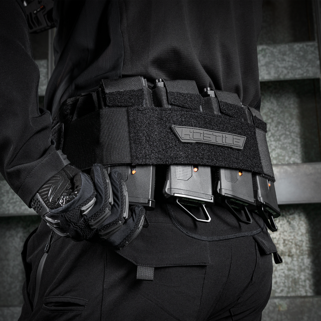 HK Army Hostile Airsoft - Synapse Flex Belt - Black – Tone's Paintballstore