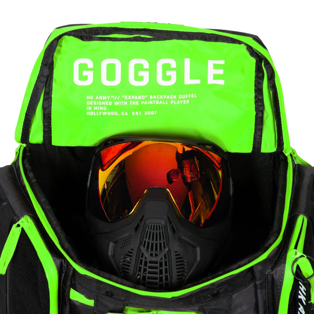 HK Army Expand Paintball Gear Bag - Backpacker Shroud black/green ...