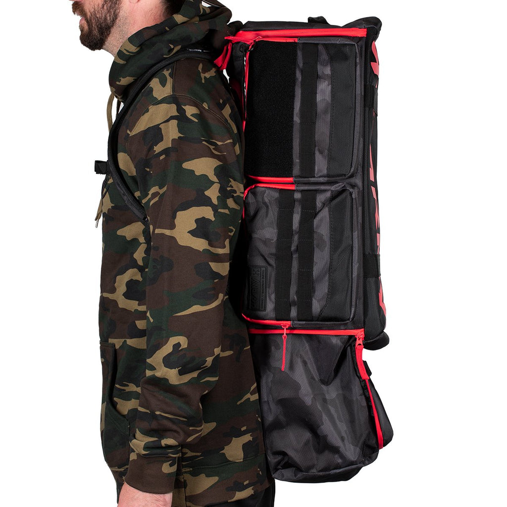 HK Army Expand Paintball Gear Bag - Backpacker Shroud black/red – Tone ...