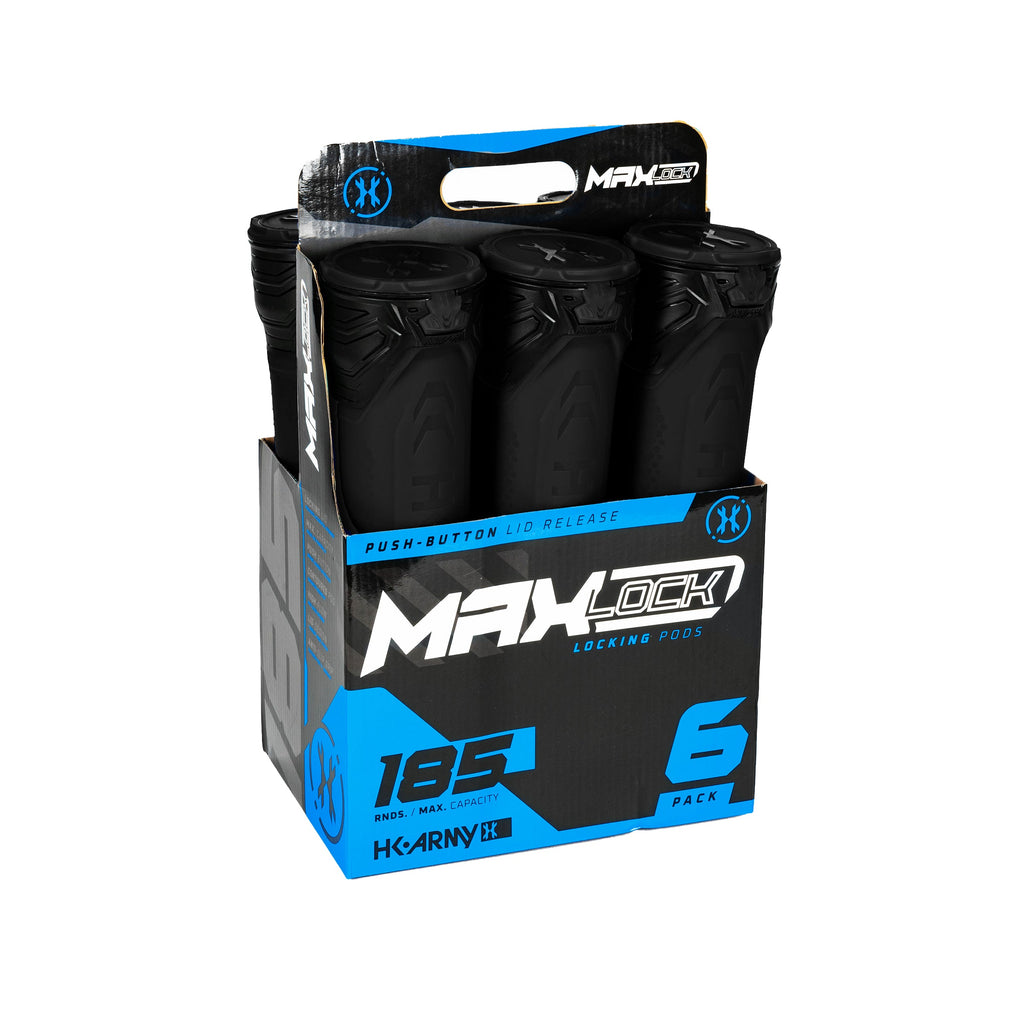 HK Army MaxLock Pods - 185 Lock Lid Pods 6-Pack in cool colors – Tone's ...